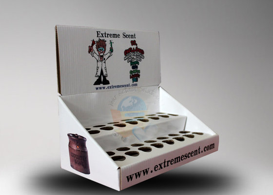 Lightweight Cardboard Counter Display Recyclable For Advertising supplier