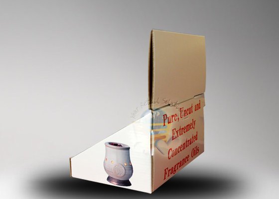 Lightweight Cardboard Counter Display Recyclable For Advertising supplier