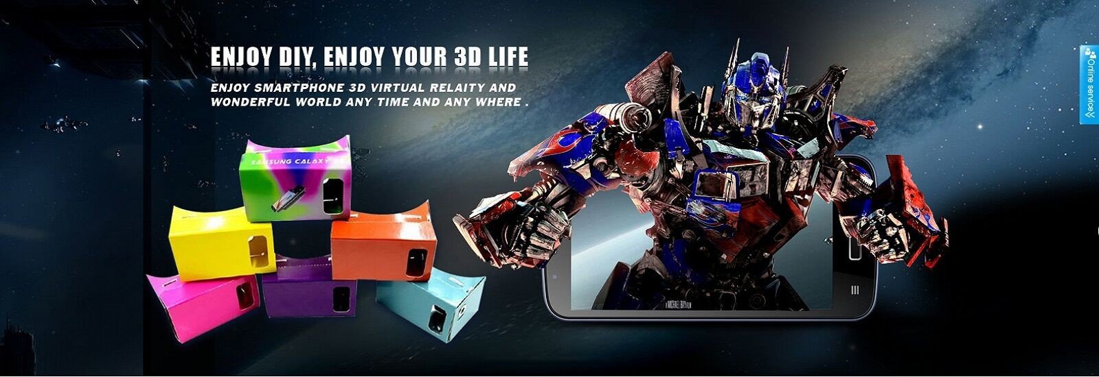 Cardboard VR Headset