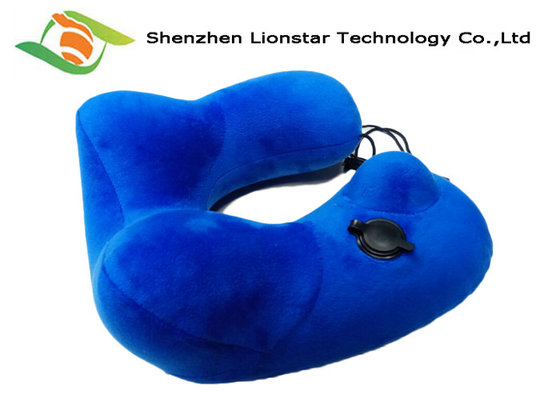 U Shape Inflatable Travel Neck Pillow Lightweight With Ergonomically designed