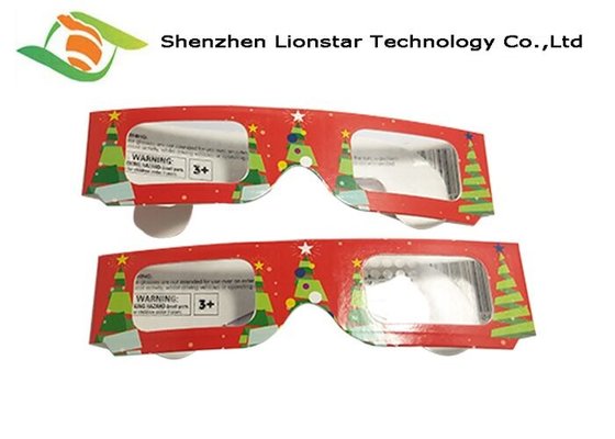 Heart Shaped Diffraction Passive 3D Glasses Better Firework Effect Lense