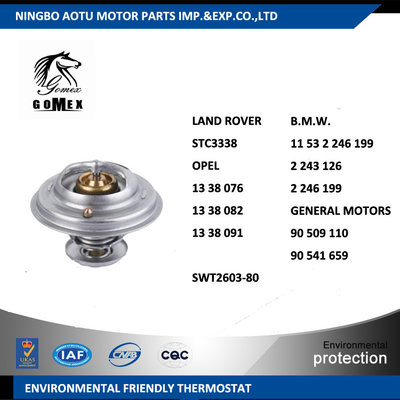Auto Thermostat 11532246199 90509110 STC3338 1338076 SWT2603-80 for B.M.W GENERAL MOTORS LAND ROVER  OPEL
