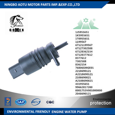 1J5955651 1K5955651 1T0955651 Engine Water Pump , BORA PASSAT POLO Windscreen Washer Pump