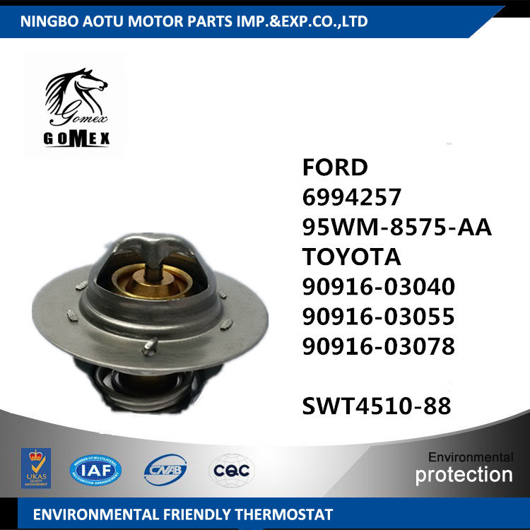 Coolant Thermostat 6994257 95WM-8575-AA 90916-03040 90916-03055 909 SWT 4510-88 for FORD TOYOTA