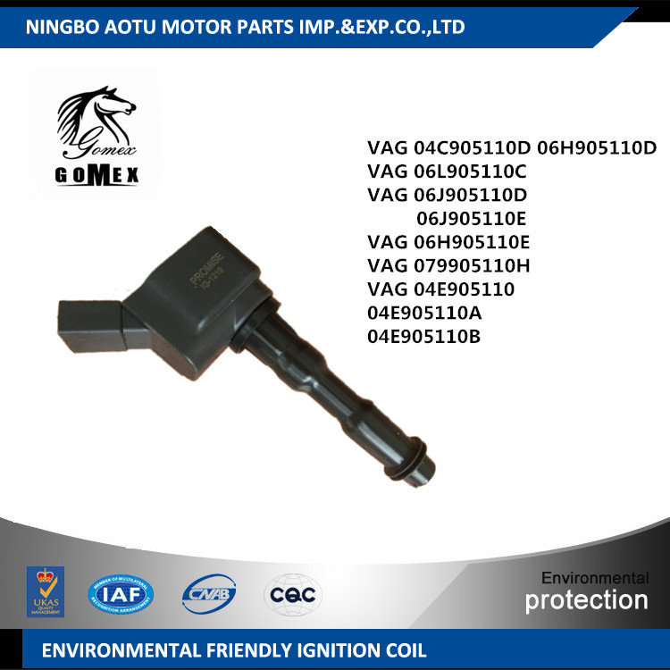 Car Ignition Coil for AUDI SEAT VW SKODA 04C905110D 06H905110D 06H905110E 04E905110A  04E905110B 04E905110Ignition parts