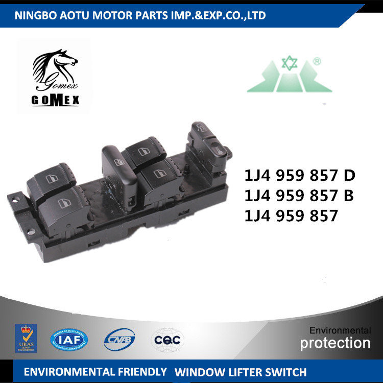 Car SwitchesWindow Lifter Switch 1J4 959 857 1J4959857D 1J4959857B for VW GOLF PASSAT