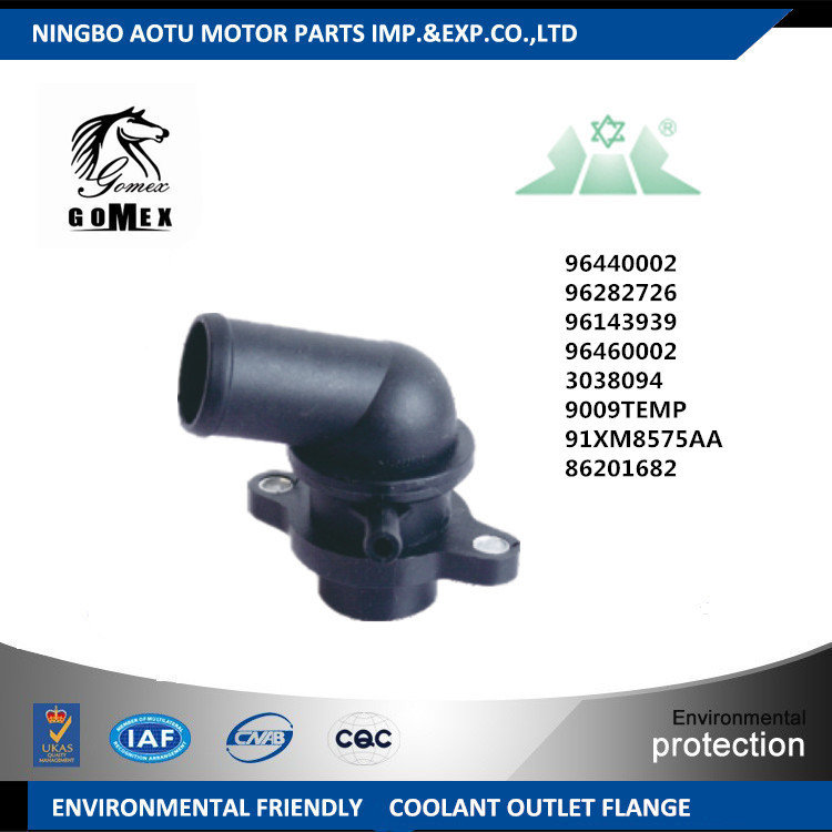 Coolant Outlet Flange , Thermostat Housing Assembly 96460002 3038094 9009TEMP 91XM8575AA for CHEVROLET DAEWOO FORD