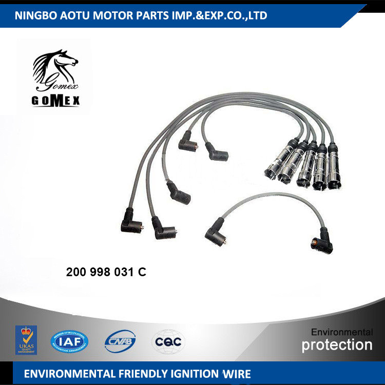 200 998 031 C VOLKSWAGEN Ignition Wire Set  SEAT Ignition Cable Automotive Engine Parts