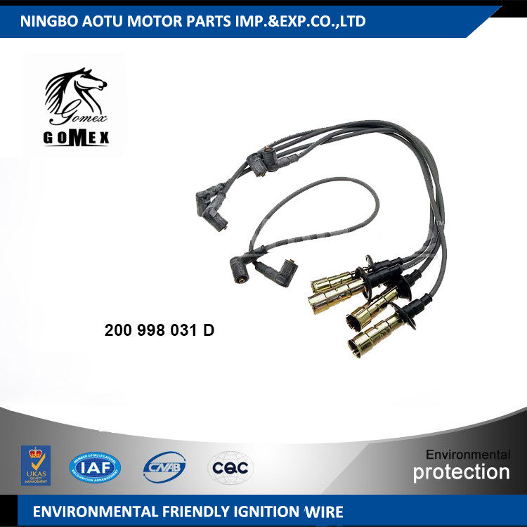 SEAT VOLKSWAGEN 200 998 031 D  Ignition Wire Set   Ignition Cable Automotive Engine Parts