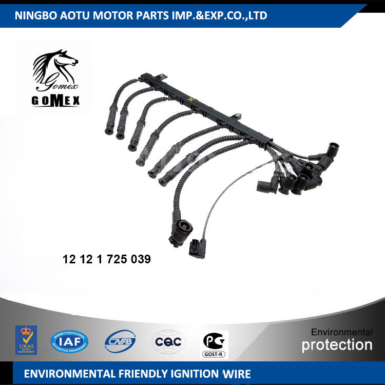 Silicone Ignition Wire Clear Spark Plug Wires OEM 12 12 1 725 039