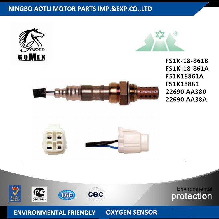 4 wire lambda oxygen sensor for car MAZDA SUBARU FS1K-18-861B FS1K-18-861A F51K18861A FS1K18861 22690AA380 22690AA38A