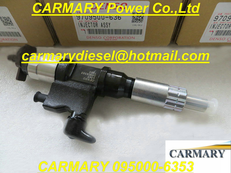 DENSO common rail injector 095000-6363 for ISUZU 4HK1/6HK1 8976097882
