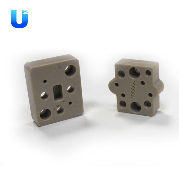 Peek Machined Parts / Precise Machining Parts hole dia.0.08mm