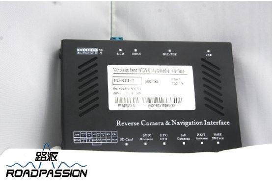 Black Mercedes Benz NTG5 Navigation Video Interface Multimedia GPS System