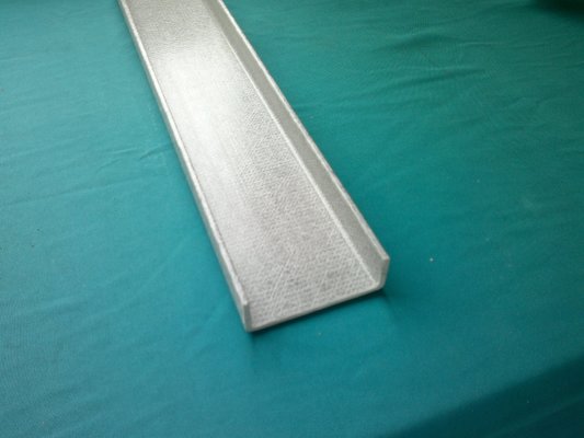 Glass Fiber Reinforced Plastic Pultruded FRP C Channels Composite Profiles
