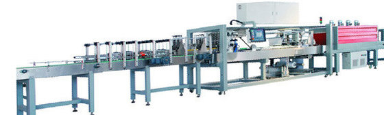 25-30pcs/min Drinking Mineral Water Bottle Packing Machine / Film Shrinking Equipment