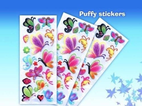 puffy sticker-new style