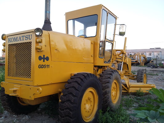 Good  ondition GD511A komatsu grader,komatsu GD505A,GD623A,GD605,GD625 grader supplier