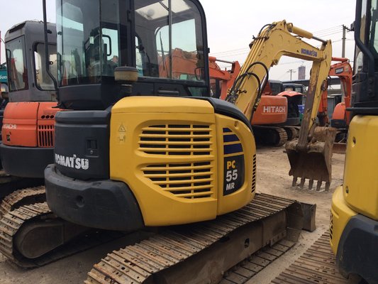 Used PC55MR-2 mini excavator,also pc120,pc200-5,pc200-6,pc200-7,pc200-8,pc220-6 komatsu excavator for sale supplier