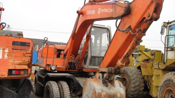 Wheel excavator EX160WD hitachi ,also EX100WD,EX200WD.EX210W japan wheel excavator supplier