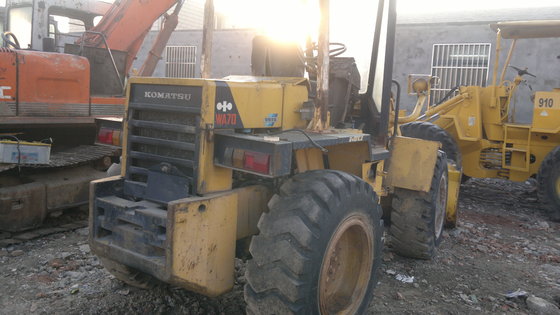 Small wheel loader  WA70 komatsu,used loader WA380-6,WA380-3,WA320,WA470 supplier