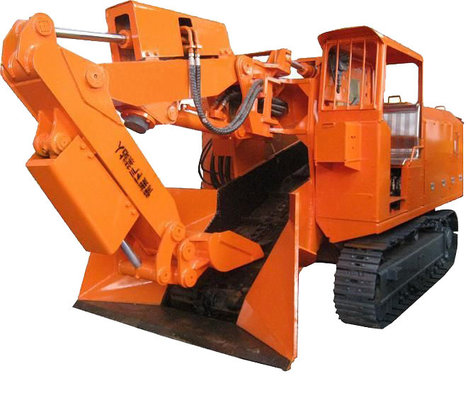 mucking rock loader