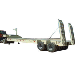 Low bed trailer
