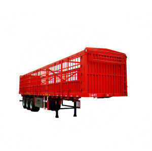 3 Axles Stake Cargo Semi-Trailer