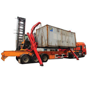 Container side loader