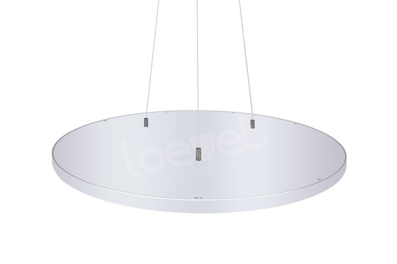 80w Suspended Ceiling Round LED Panel Light Epistar2835 For Paper Chandelier