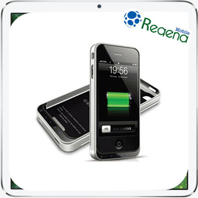 External Portable Mobile Phone Accessories Power Bank for iphone 4 Charger Case Black