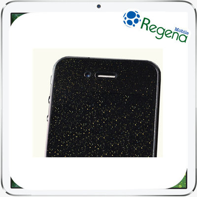 High Clear Iphone 4 / iPhone 4s Lcd Screen Protectors Glod Diamond