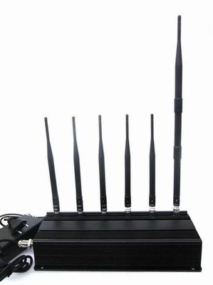 6 Antenna Cell phone LOJACK & RF Jammer (GSM,CDMA,DCS,PCS,LOJACK,RF315MHz/433MHz)
