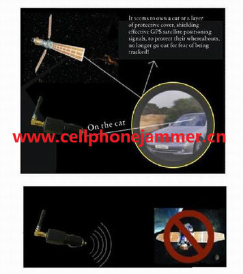Mini GPS Satellite Isolator  jammer, Dimension: 75*20*20 mm  ,Cigarette Lighter (12v)
