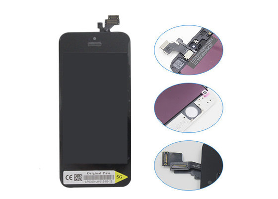 IPS Cellular Iphone 5 LCD Screen Replacement Grade AAA Black / White Color