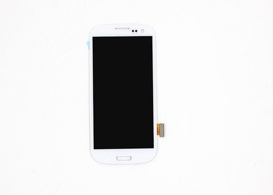 White Samsung LCD Screen Replacement For 4.8'' Samsung Galaxy 3 Screen Repair