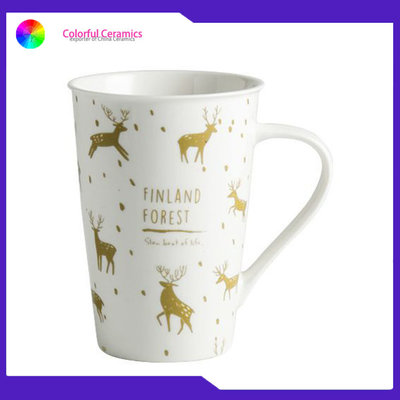 Personalized Travel Bone China Coffee Cups Ceramic Tableware Mug Set Durable
