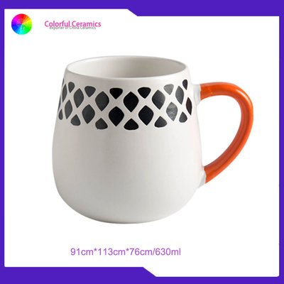 Irish Silkscreen Coffee Mugs Environmental Friendly For Gift And Advertising