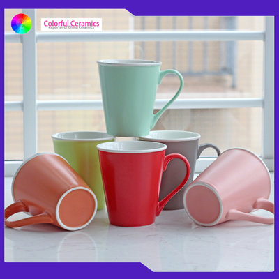 Japanese Style Glazed Pottery Coffee Mugs Personalised Hand Glazed Mugs