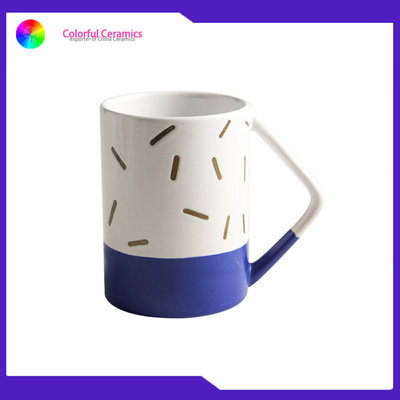 Large 400ml New Bone China Mug Personalized Coffee Cups Customized Ceramic Material