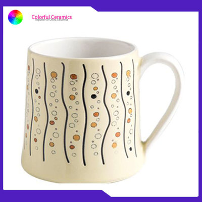 Lead Free Handmade Stoneware Coffee Mugs , Ceramic Stoneware Mugs Eco - Friendly