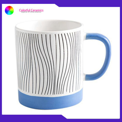 370ml Coffee Mugs Ceramic Water Cups Tableware Sets Food Contact Safe Stoneware