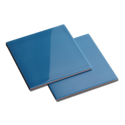 6x6 de ceramische van het de Tegelbalkon van het Muur Blauwe Onyx niet Misstap van de het Porseleintegel Ceramische Bloemen