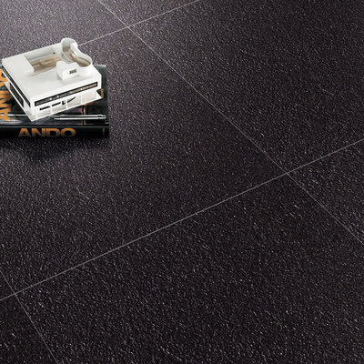 Het zwarte Unglazed Zuivere Kleurenporselein betegelt 600x600mm de Rustieke Tegels van de Keukenvloer