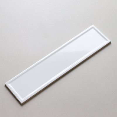 100x400mm Zuivere Grijze Ceramische Muurtegels, de Vlakke Keuken van de de Muurtegel van de Oppervlakte Glanzende Keuken