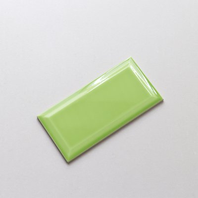 100x200mm de Groene Tegels van de Schuine randmetro voor Binnenlandse het Waterabsorptie van de Muurdecoratie