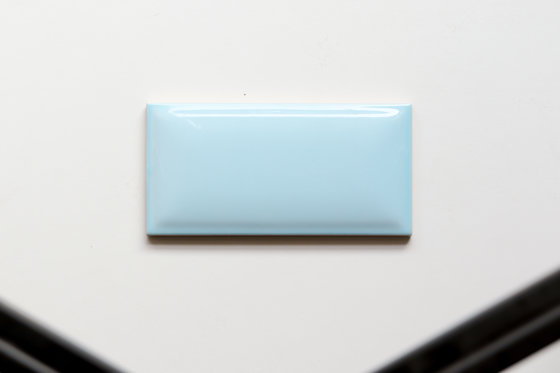 Van de de Metromuur van huisdecor Verglaasde Skyblue Tegel 7.5x15cm met Broodvorm