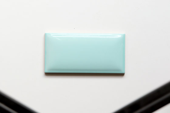 Van de de Metromuur van huisdecor Verglaasde Skyblue Tegel 7.5x15cm met Broodvorm