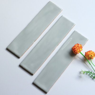 De golvende van het de Duimcement van Randkeramische tegels 3x12 van de de Kleurenkeuken Groene Decoratieve Tegels
