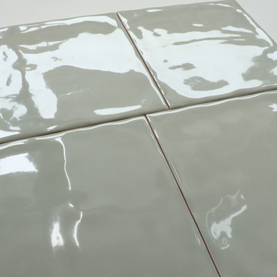 De waterdichte Ceramische Tegels van het de Kleurentoilet van Coment Groene in 150x150mm Grootte